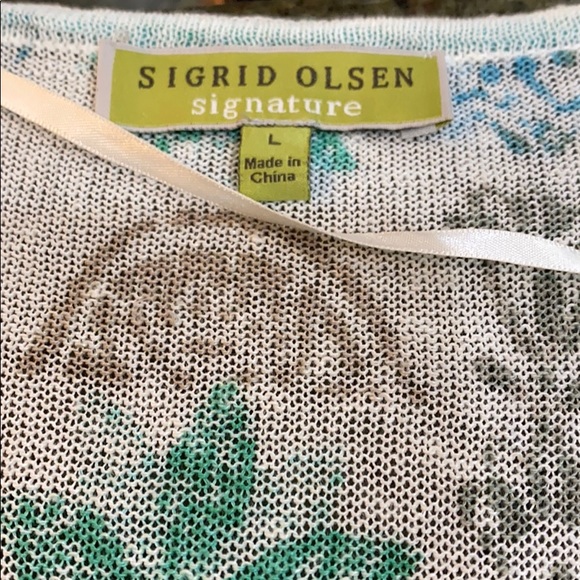 Sigrid Olsen | Tops | Sigrid Olsen Tunic Nwt Large | Poshmark